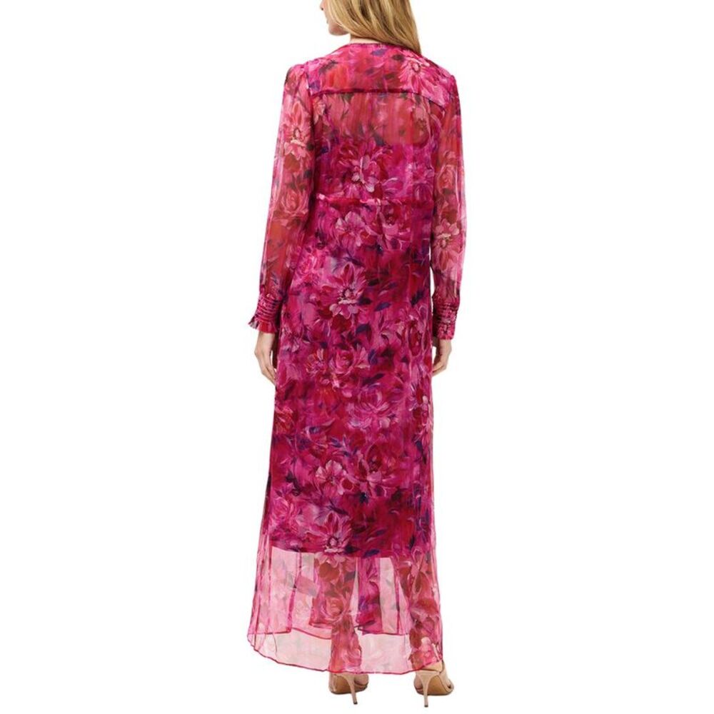 Johnny Was | Dresses | Johnny Was Womens Odessa Silk Maxi Dress Pink ...
